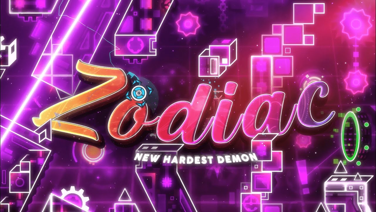 [ ️186] ZODIAC 100% (LEGENDARY DEMON) "MY NEW HARDEST" By Bianox & more ...