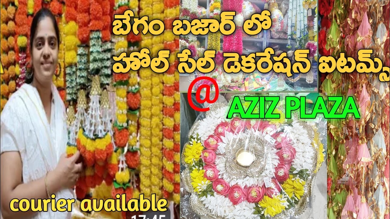 Begum Bazar Aziz Plaza |wholesale market Begum Bazar|Novelties ...