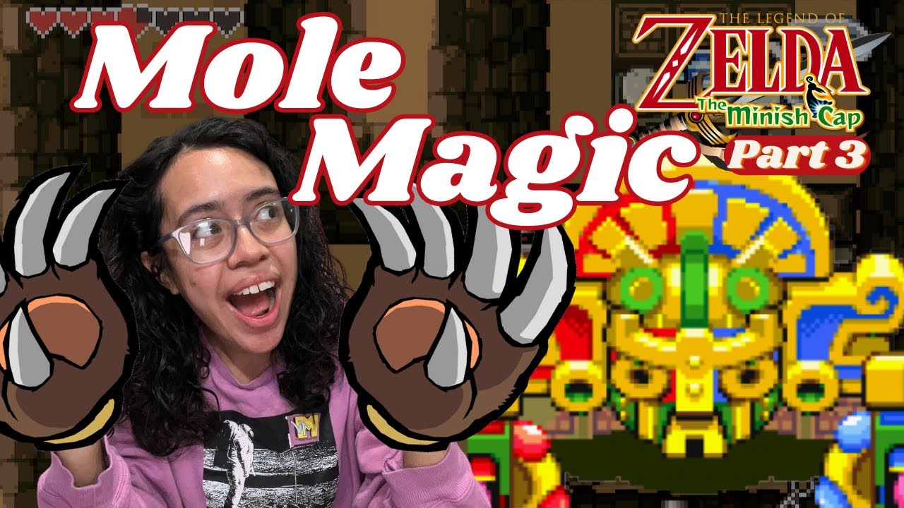 The Legend of Zelda: The Minish Cap - Let's Play Part 3 // Mole Mitts ...