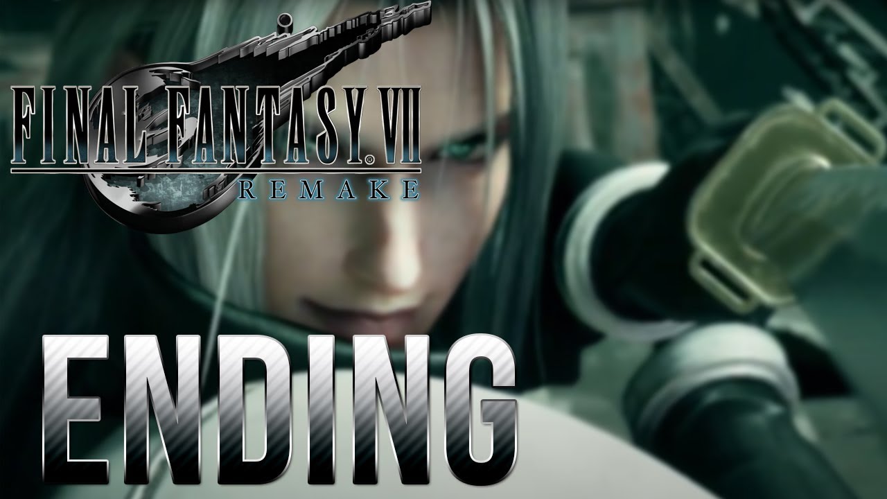 Sephiroth Boss Fight // Final Fantasy 7 Remake Gameplay // Ending - YouTube