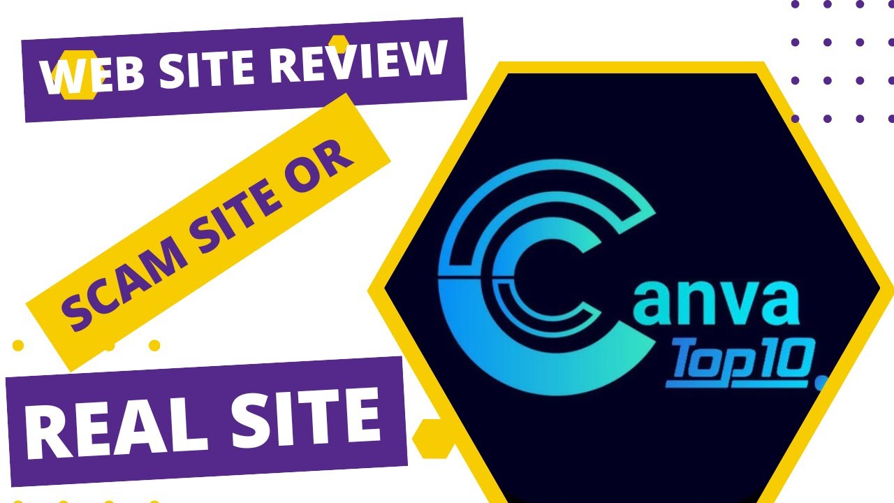 Canva-top10 review 100% real or s*c*am site - YouTube