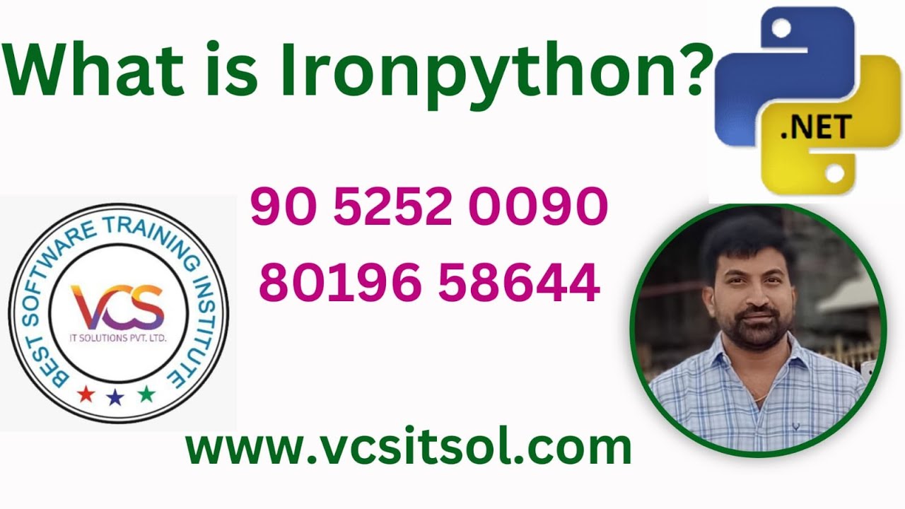 What Is IronPython | Best Python Training Inistitute In Hyderabad ...