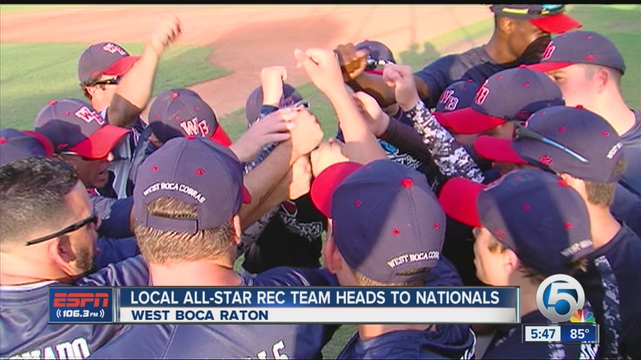 West Boca Baseball Heads to Nationals - YouTube
