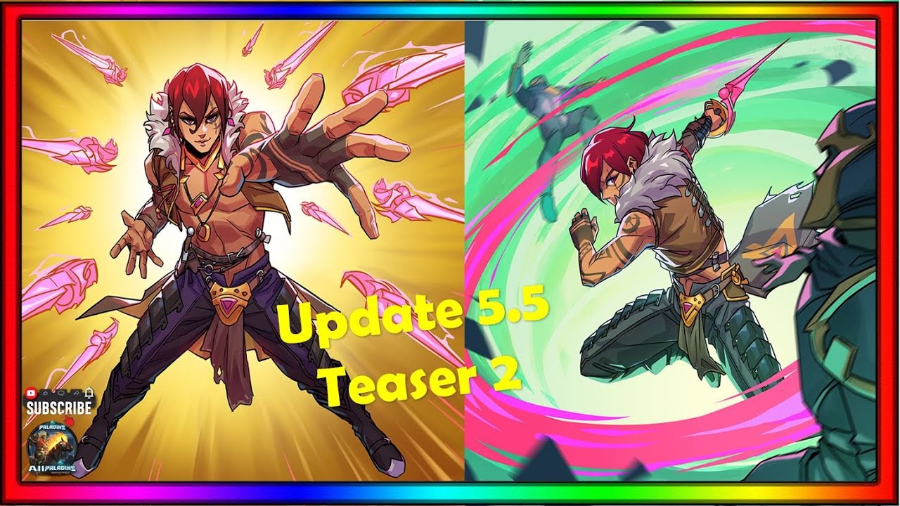 Paladins 5.5 Teaser 2 - Caspian, Thief of Hearts New Damage Champion - YouTube