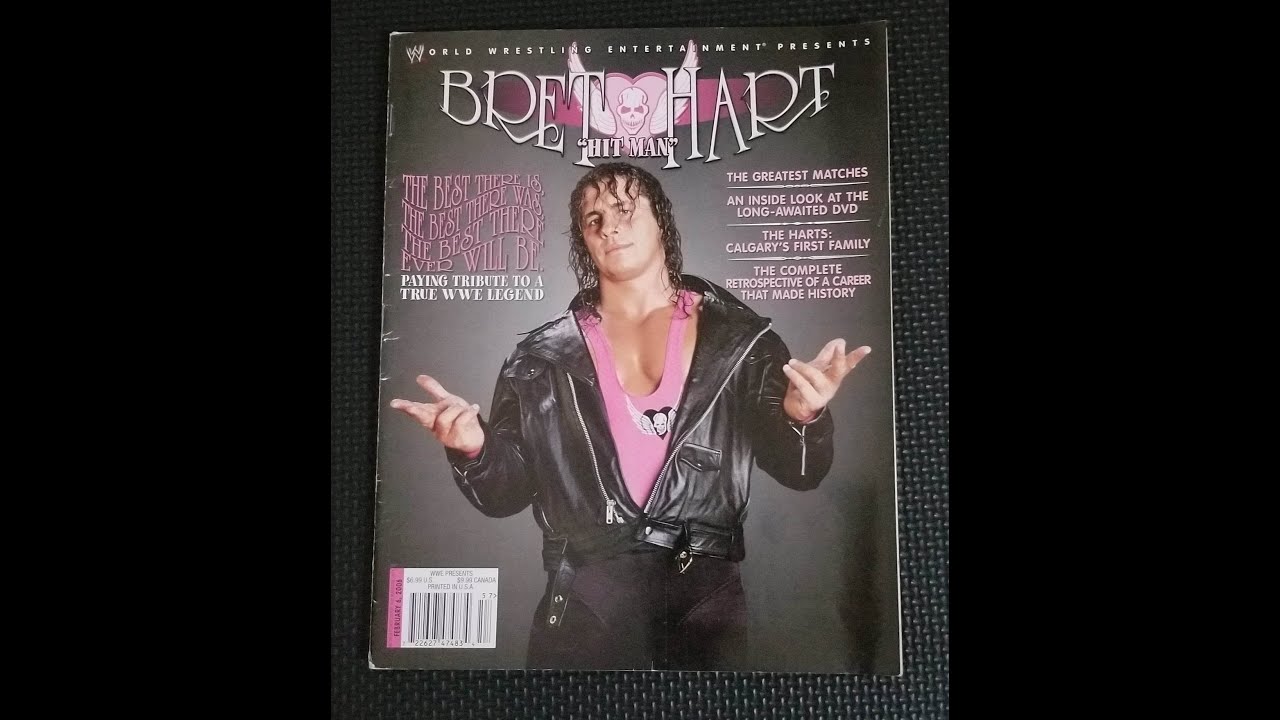 Bret Hitman Hart Special Magazine 2005 - YouTube