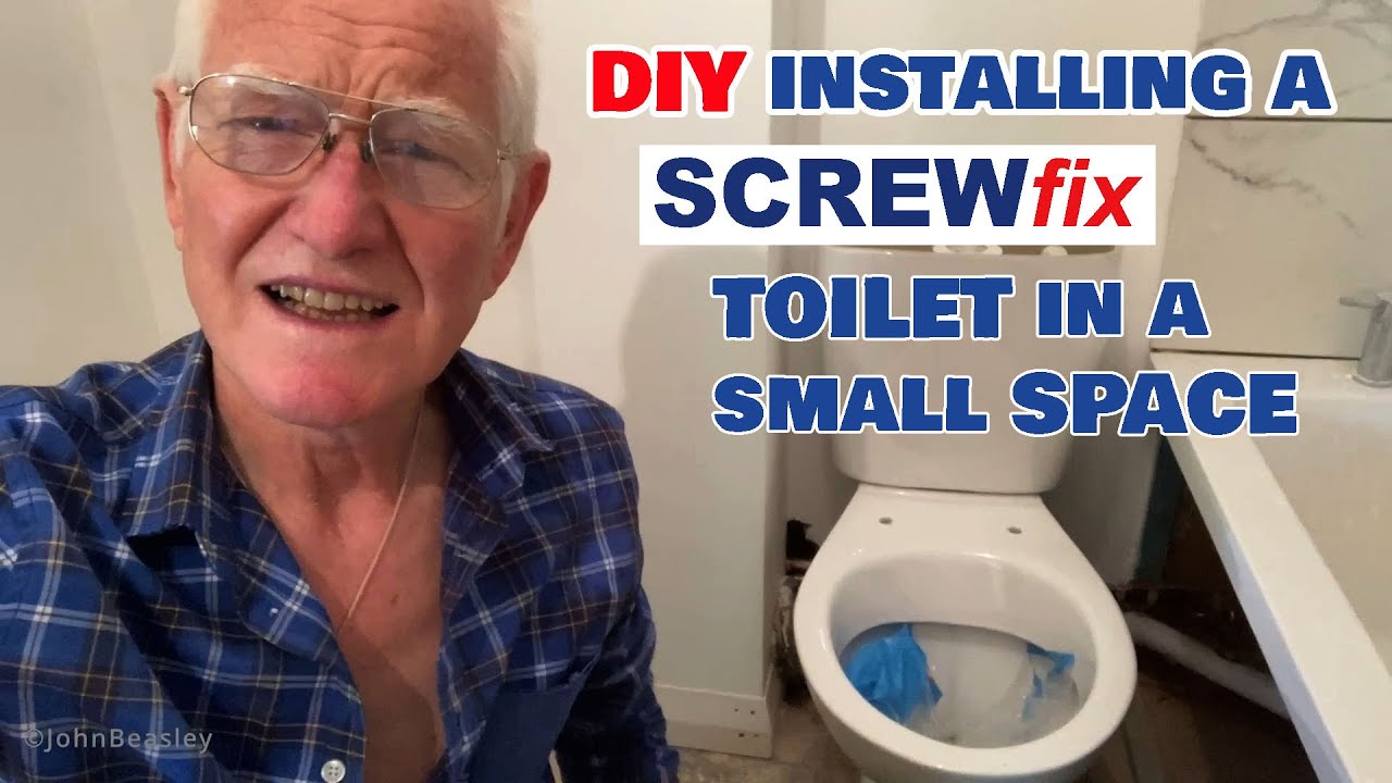 DIY plumbing, installing a Screwfix toilet in a small space. Mistakes ...
