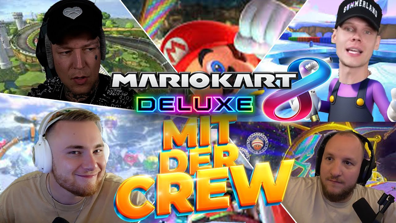 SÜßE WETTEN GEGEN MONTE 😎🤑 | MARIO KART 8 mit der Crew | #mariokart #crew #15 | TanktDieKarts ...