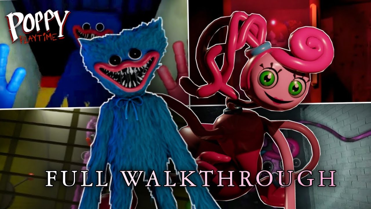 Poppy Playtime All Chapters | Full Gameplay Walkthrough - YouTube