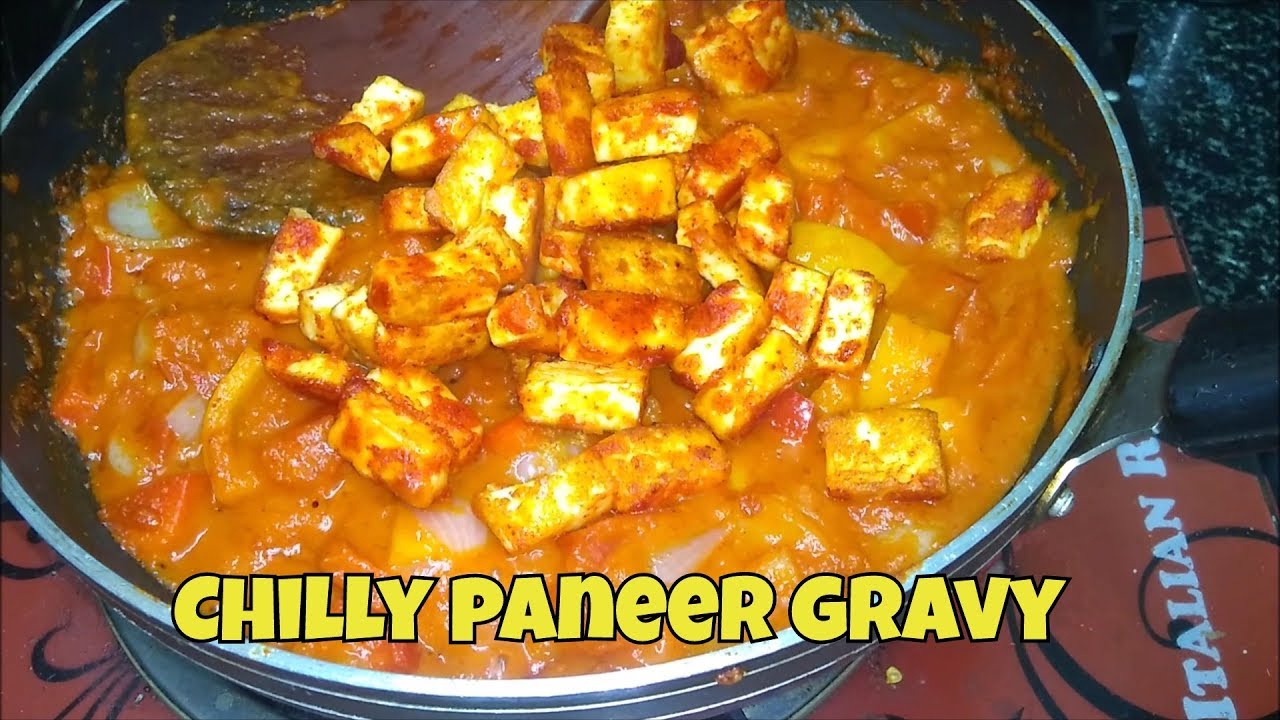 chilly paneer gravy | for roti and pulao - YouTube