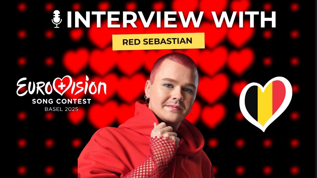 #ESC2025 🇨🇭 | Interview with Red Sebastian 🇧🇪 - YouTube