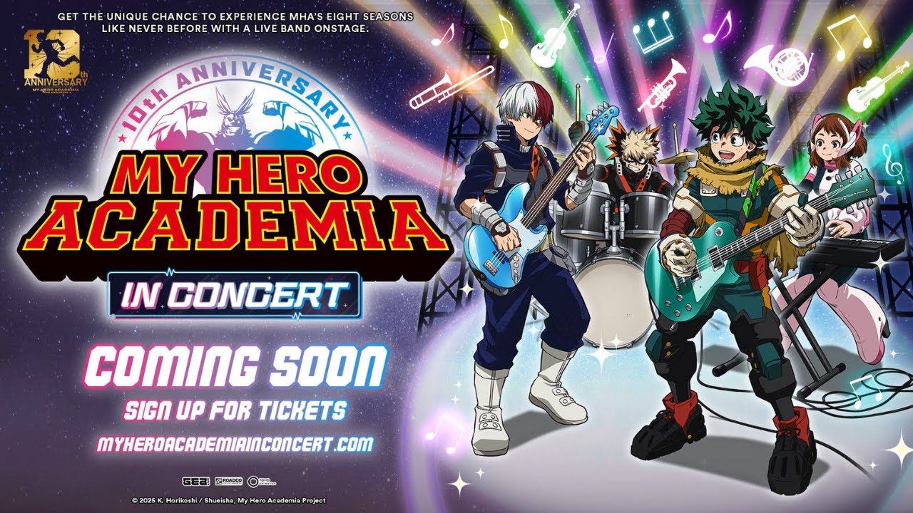 My Hero Academia in Concert world tour - YouTube