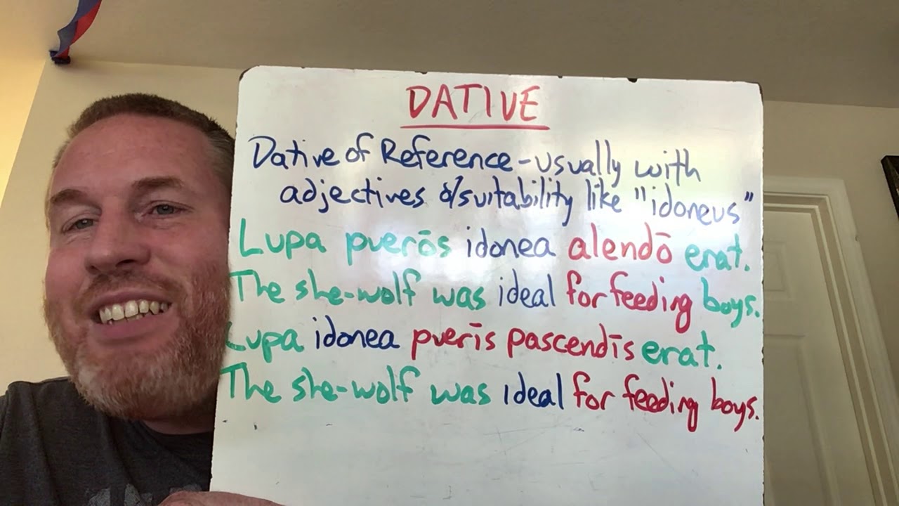 Latin 3 - Dative Gerunds/Gerundives Explained - YouTube