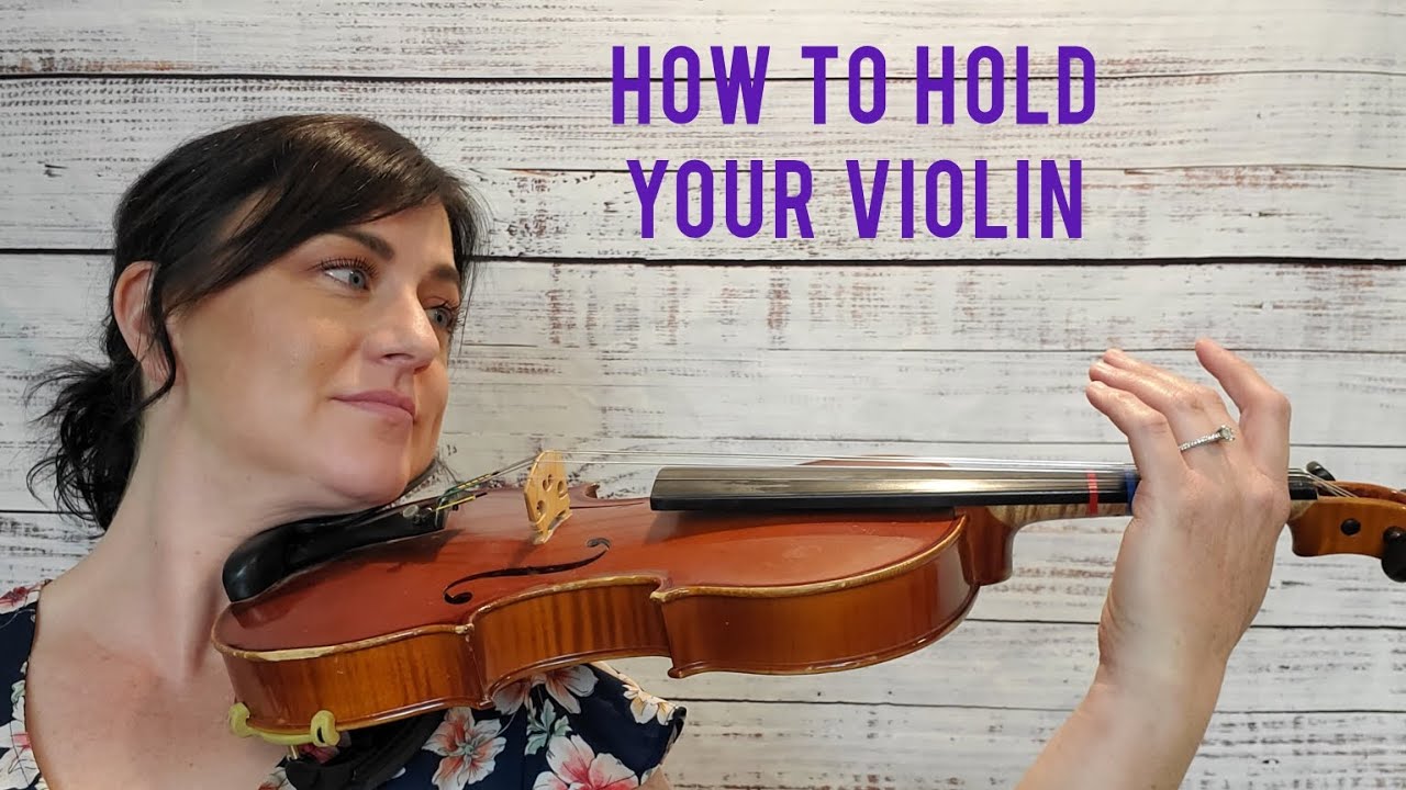 How to Easily Hold Your Violin - YouTube