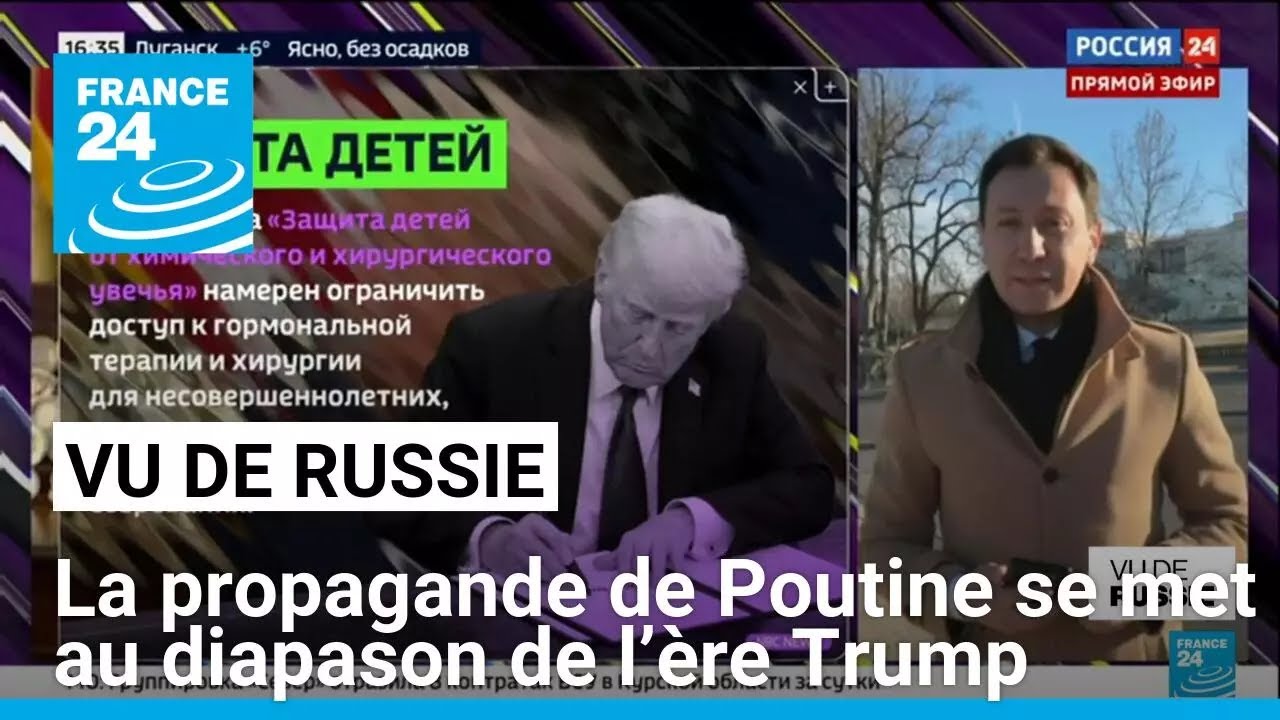 Vu de Russie : la propagande de Vladimir Poutine se met au diapason de ...