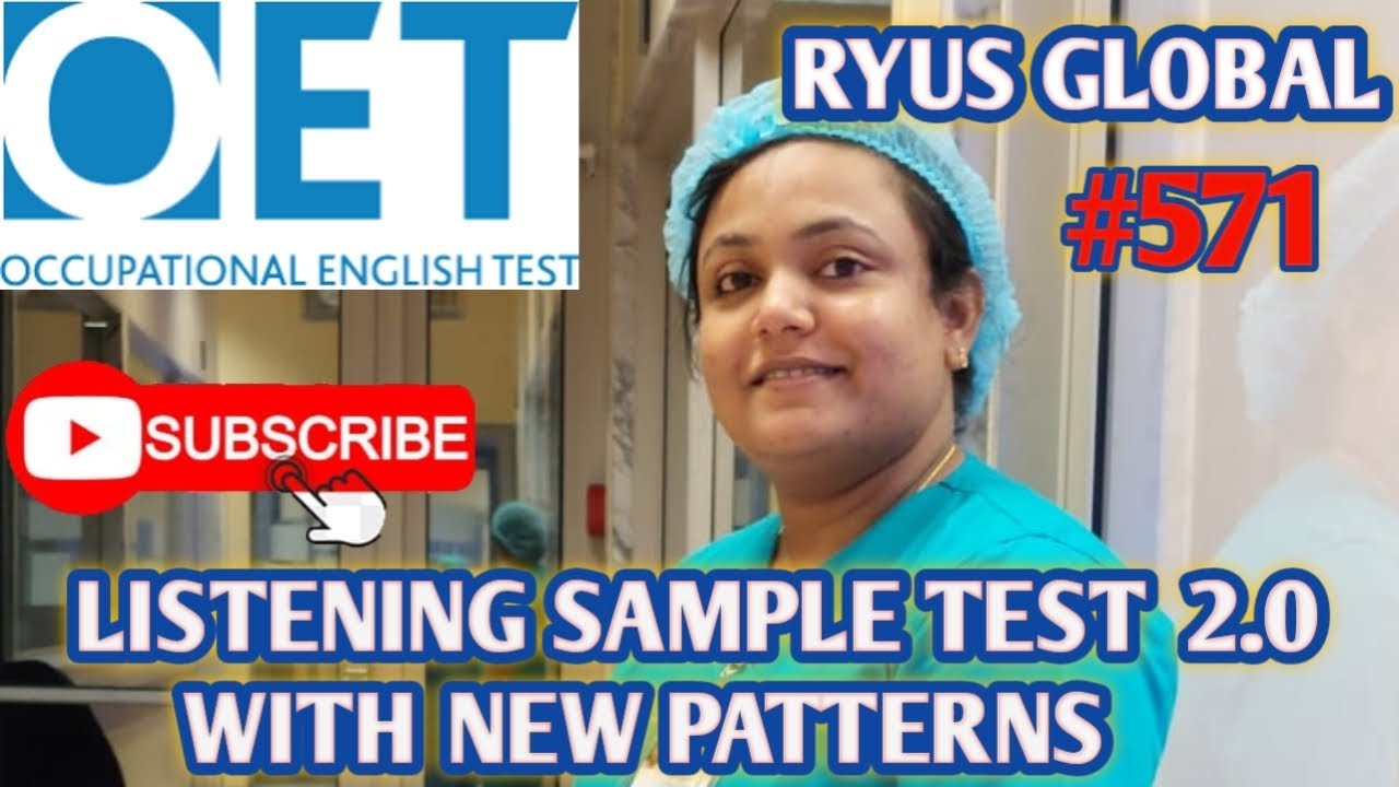 NEW PATTERN LISTENING TRIAL QUESTIONS FOR OET 2.0 #571 #oet - YouTube