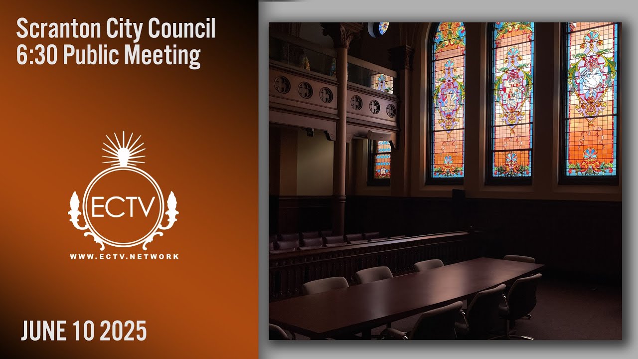 Scranton City Council Public Meeting 6-10-25 - YouTube