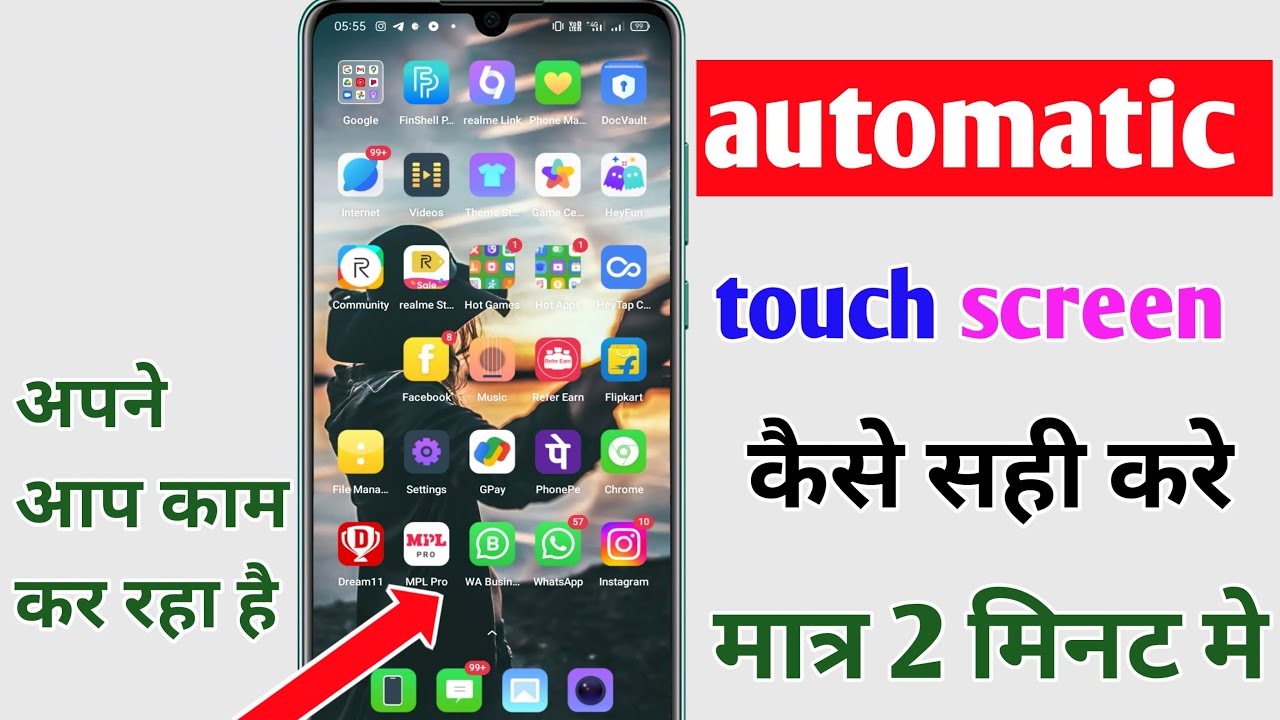 Touch Problem Solution App Mobile Automatic Touch Problem Automatic Kam Kar Raha Fixed 2024 ...