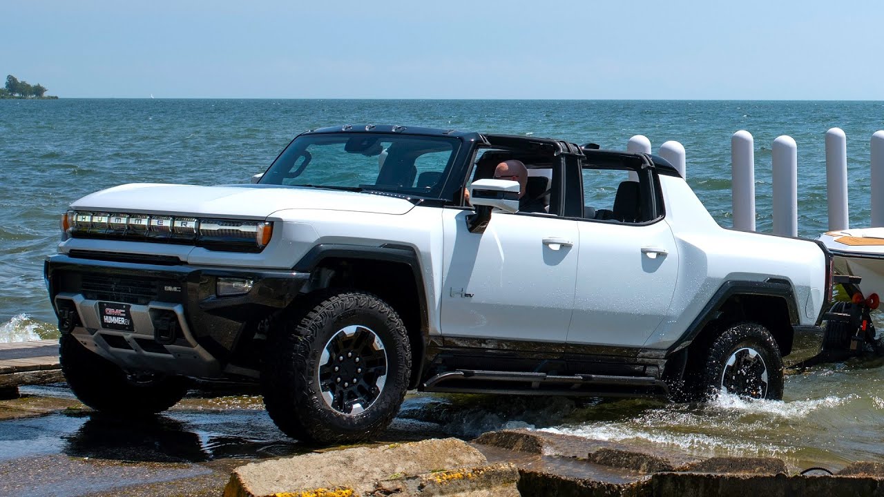 New 2022 GMC Hummer Electric Full-size Pickup - YouTube