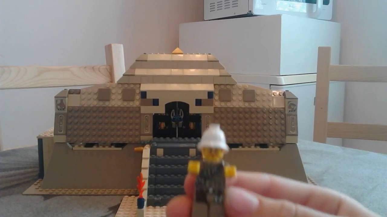 LEGO EGYPTIAN TOMB (with 7327 set pieces) - YouTube