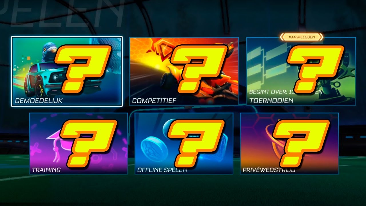 Rocket League - Tutorials/The Game Modes - YouTube