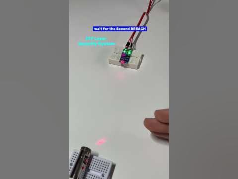 Simple DIY Laser Security System with LDR Resistors and Arduino #arduino #electronics # ...
