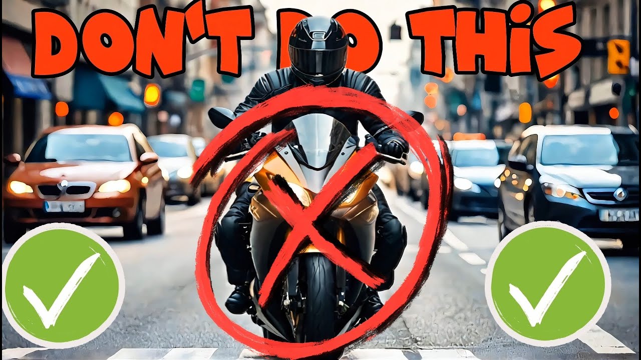 7 Tips for Riding Motorcycles in Traffic (SAFELY) - YouTube