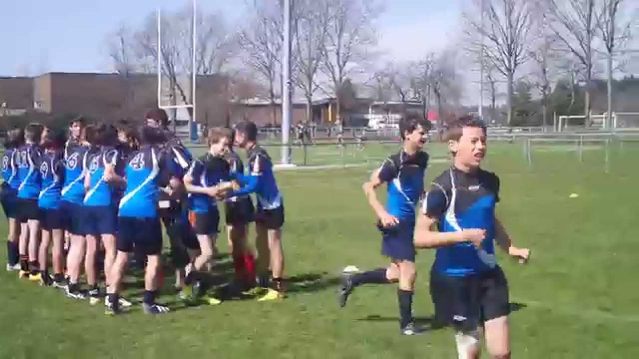 Haie d'honneur Rugby la salle Pringy - YouTube