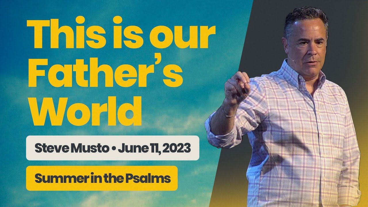 This is Our Father's World • Psalm 8 • Steve Musto - YouTube