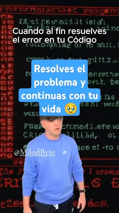 Un día más en la vida de un Programador ️👨🏻‍💻 #programacion #desarrollador #programming - YouTube