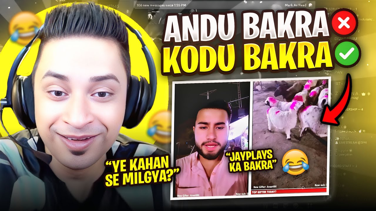 YE ANDU BAKRA KIS KA HAI 😂 FUNNY MEME REACTION BY MRJAYPLAYS - YouTube