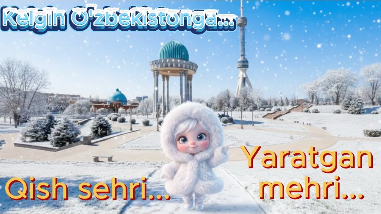Qish sehri... Yaratgan mehri... (Music Video) | Yangi yil, qish ...