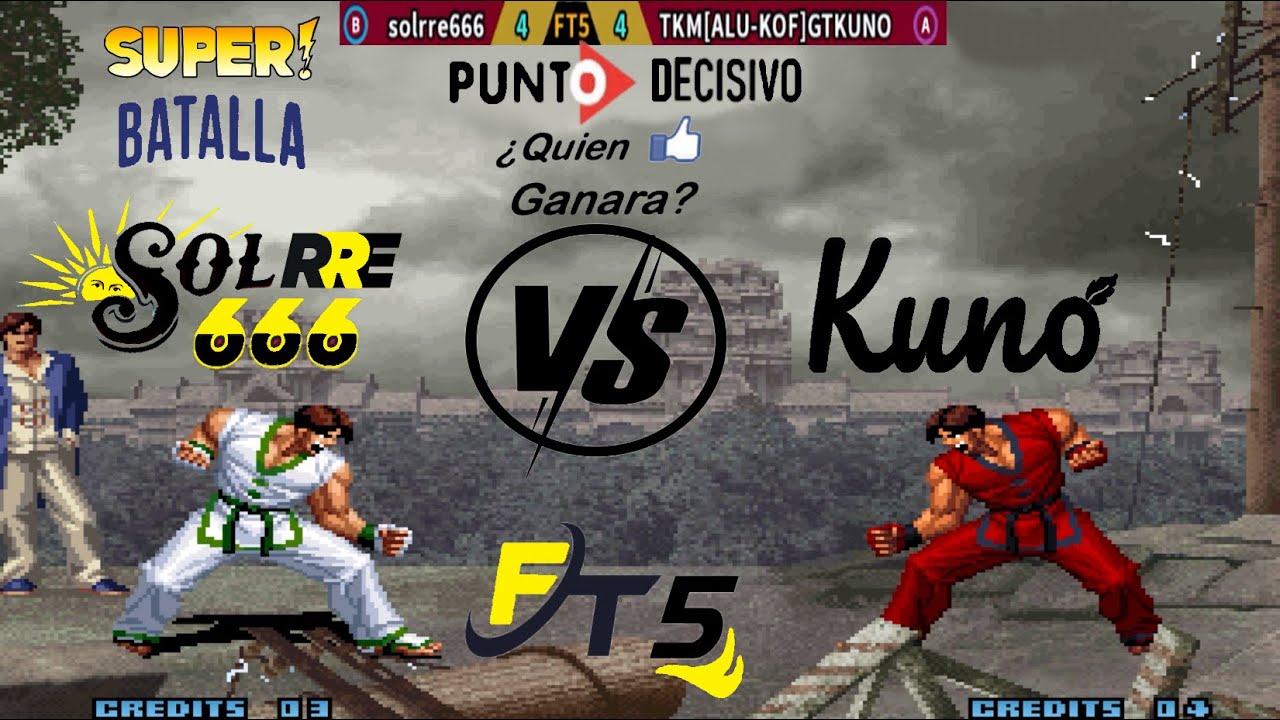 KOF 2002-TOP Kuno desafía a un temible Kim Kaphwan (USA) - YouTube