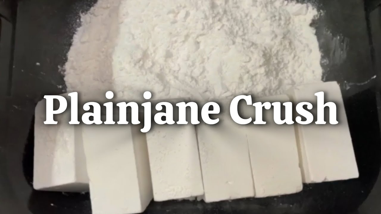 ⬜️ Plainjane Crush ⬜️| Satisfying | Relaxing | ASMR #asmr #500subs @YouTube - YouTube