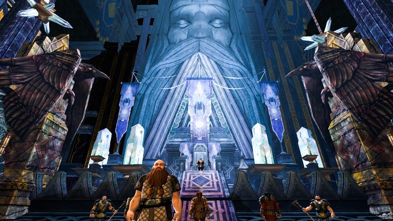 EREBOR - HALL UNDER THE MOUNTAIN - LOTRO Update 21 Mordor Expansion ...