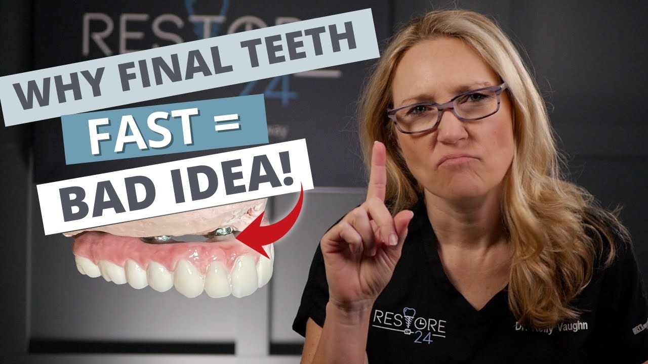 The TRUTH about 24 Hour Permanent Teeth - YouTube
