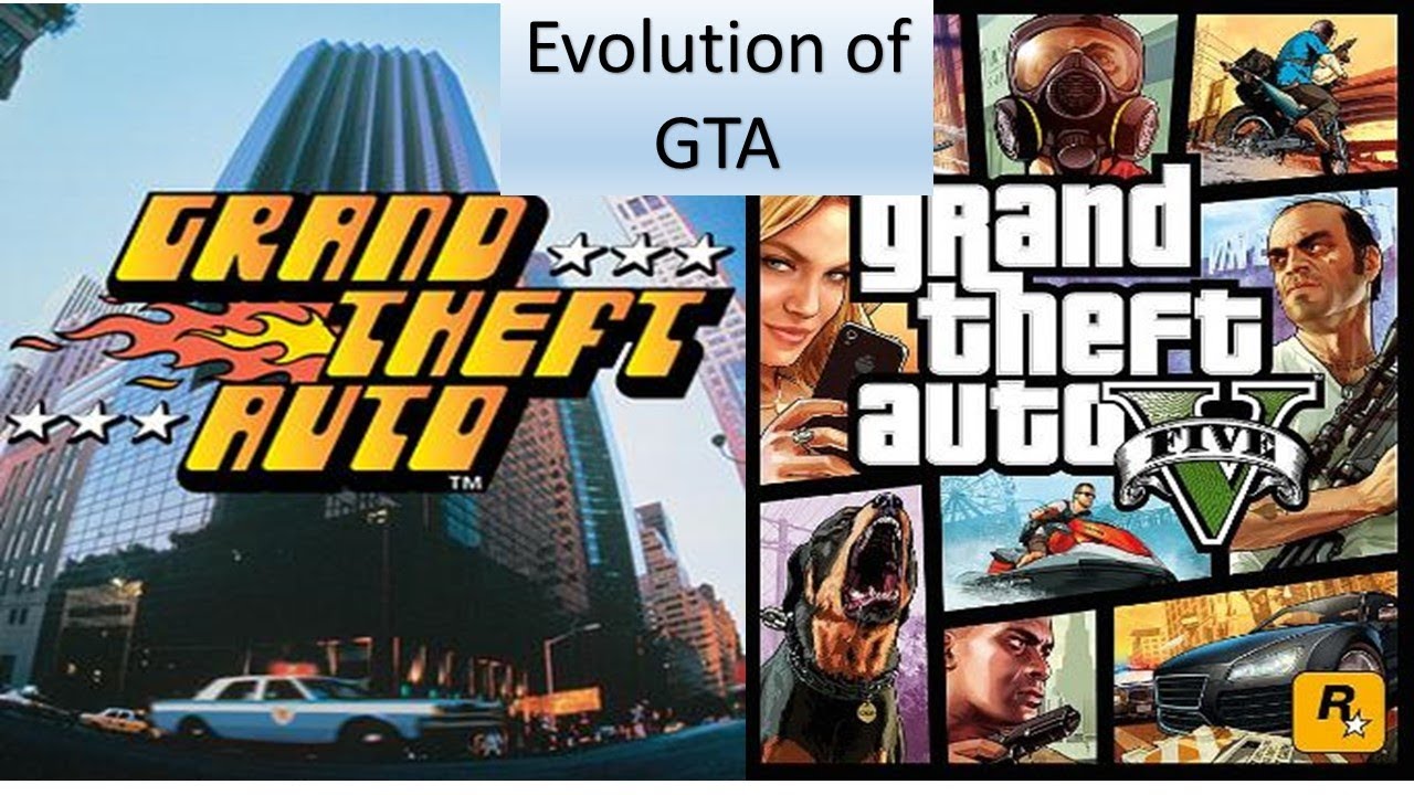 Evolution of Grand Theft Auto series - YouTube