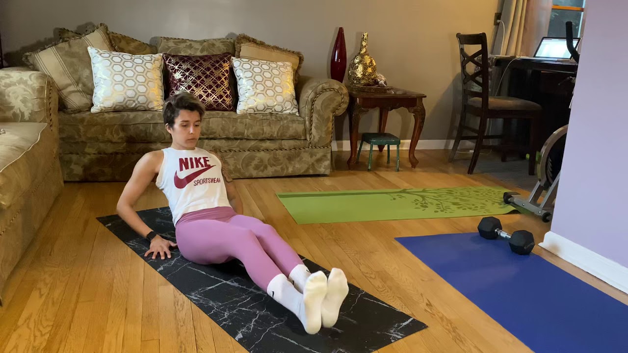 L sit leg raises - YouTube