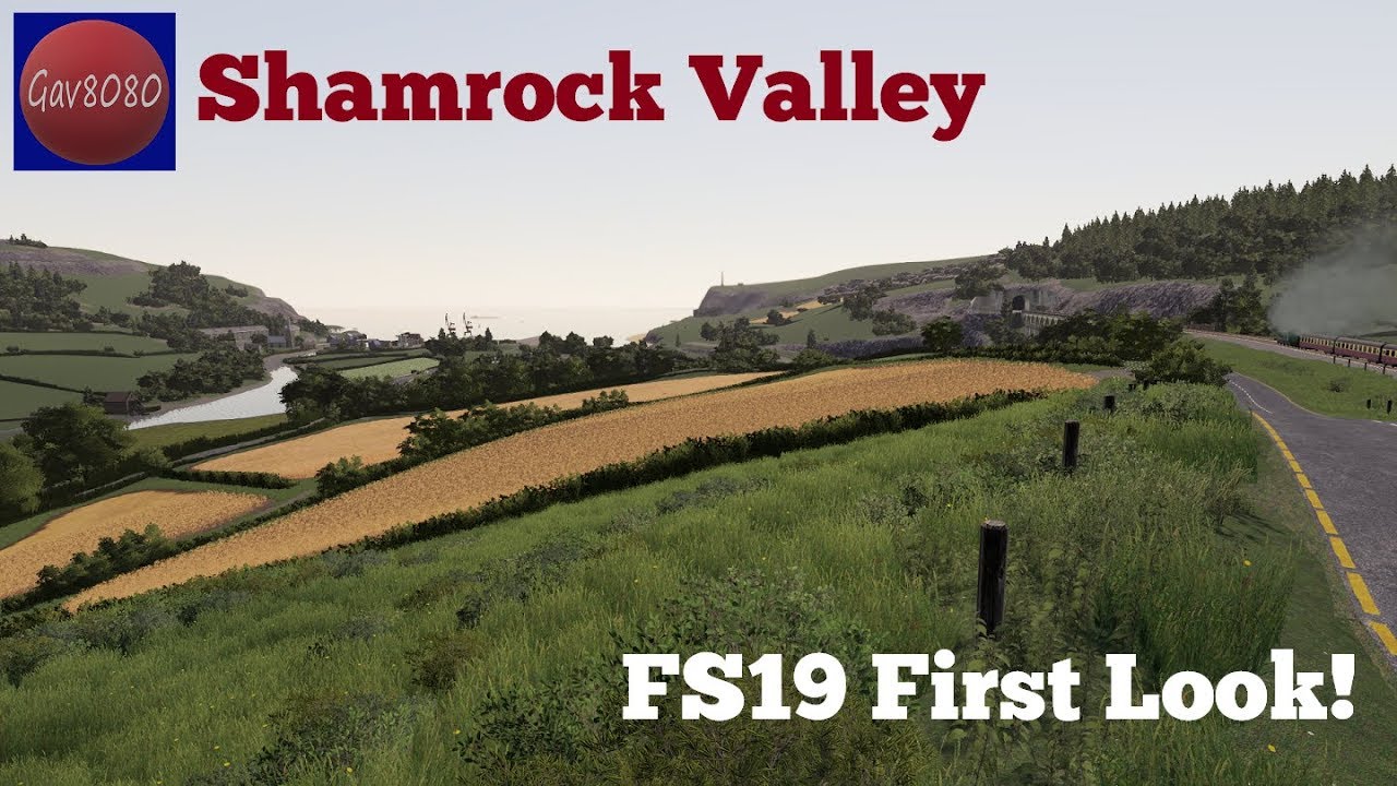 Shamrock Valley - FS19 First Look! - Farming Simulator 19 Platinum DLC ...