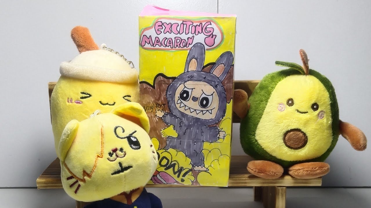 Labubu blind box unboxing | DIY blind box | paper craft - YouTube