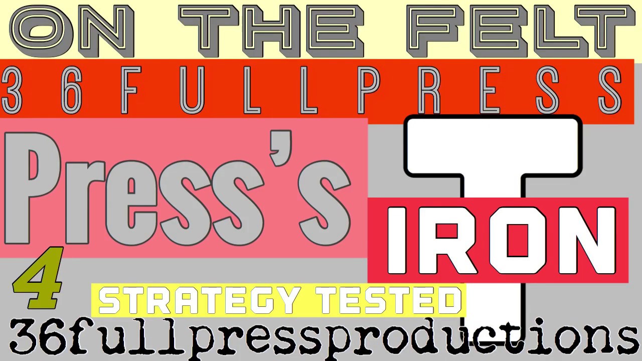 CRAPS WINNING STRATEGY (PRESS’s iron T) - YouTube