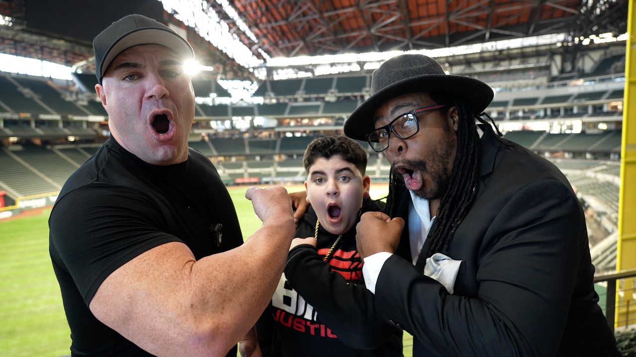 Brining THE BOOM to AEW ALL IN TEXAS with AJ and Big Justice - YouTube