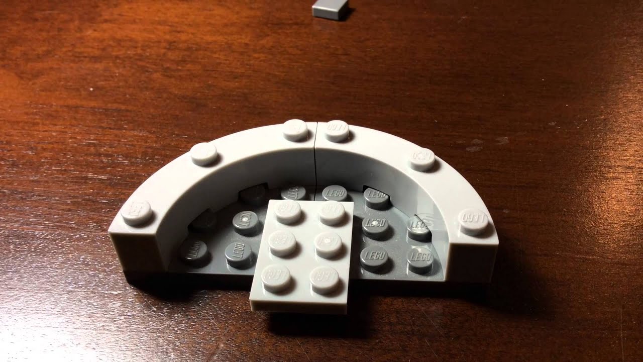How To Build Lego Star Wars Custom Ship #1 - YouTube