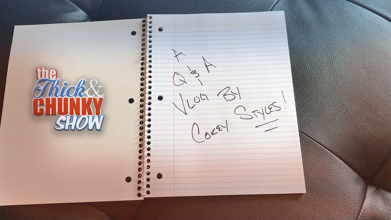 A Q And A With Corey Styles - YouTube