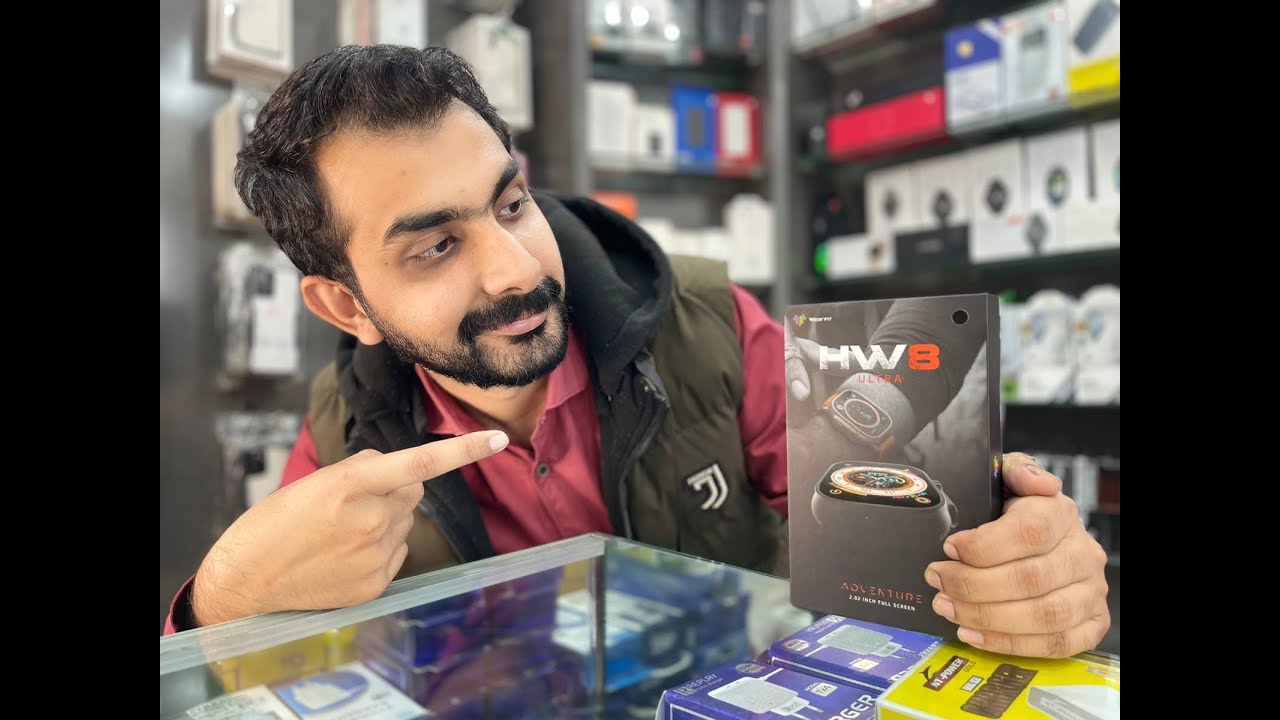 HW 8 Ultra Smartwatch | HW 8 Ultra Smartwatch Unboxing | Series 8 ...