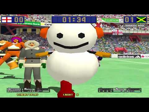 Virtua Striker 2 '99 - MVP Yuki-Chan Playthrough (Ranking Mode) 2