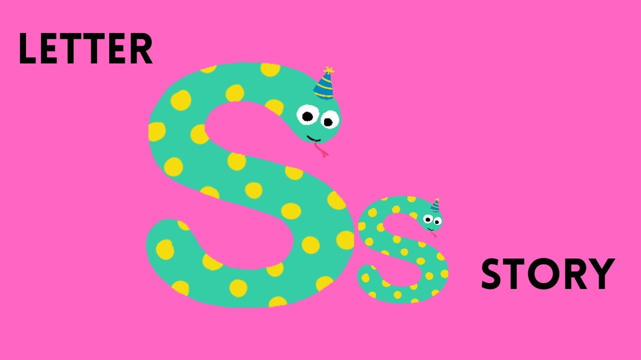 Group 1 Letter S Jolly Phonics story for kids with animations ...