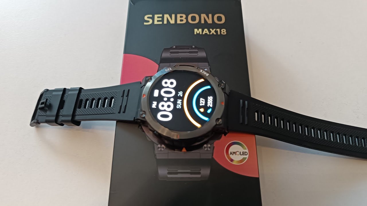SENBONO MAX 18 CON AI GPT:EL FUTURO DE LOS SMARTWATCH - YouTube