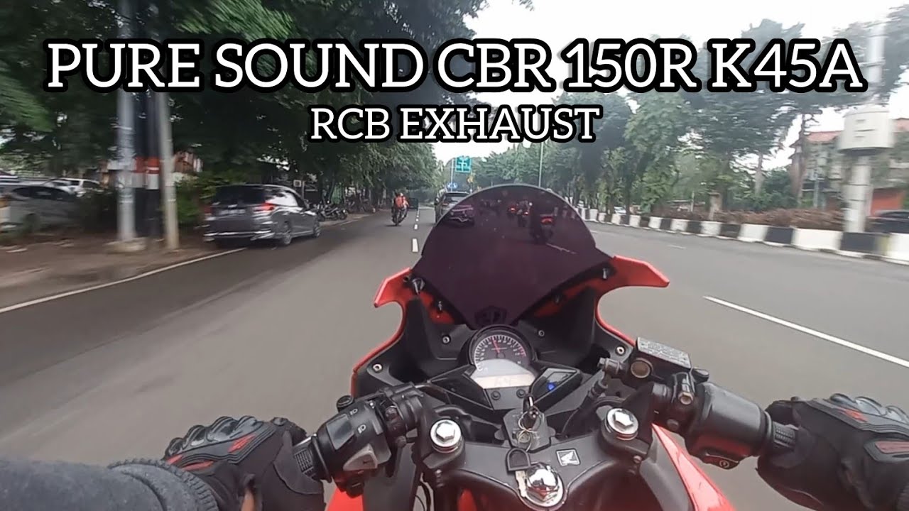 PURE SOUND || CBR 150R K45A || RCB EXHAUST LONG || BUSY STREET - YouTube