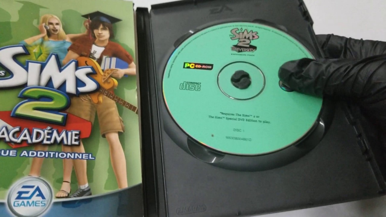 UNBOXING Les Sims 2 : Académie (vf) by Electronic Arts Platform ...