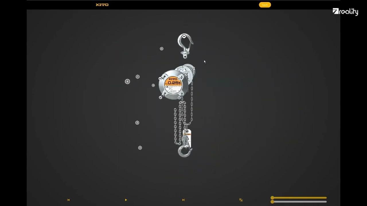 KITO 3D Product Hub für Hebeprodukte - YouTube